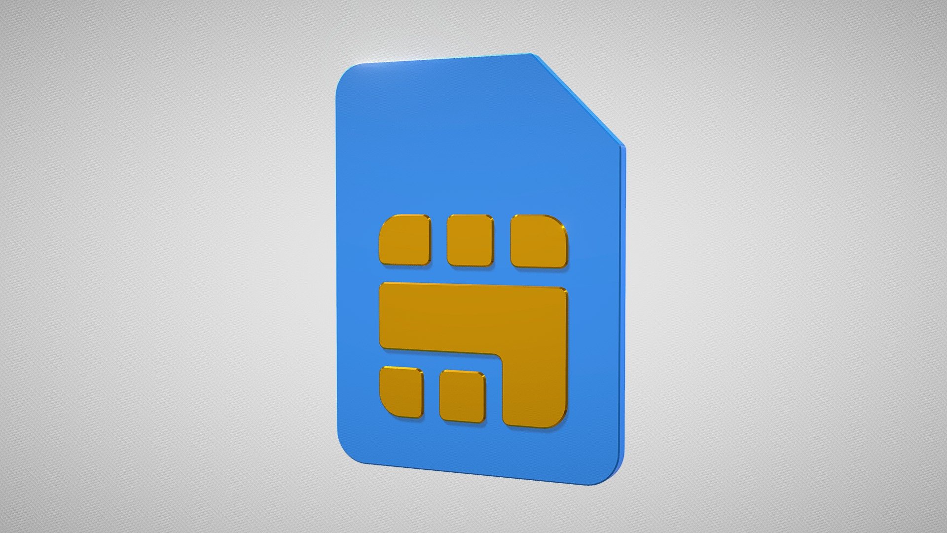 SIM card - Buy Royalty Free 3D model by tkkjee 🪲 (@tkkjee) [a8e4119 ...