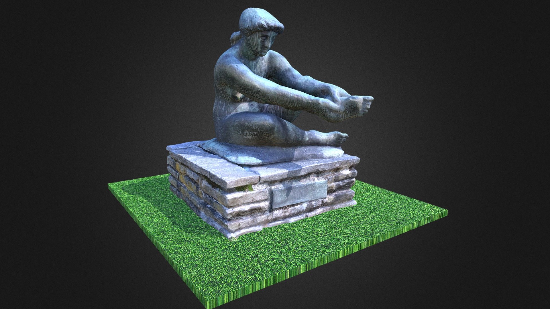 Die Badende,1944 - 3D model by LF.Architekten [a8e5077] - Sketchfab