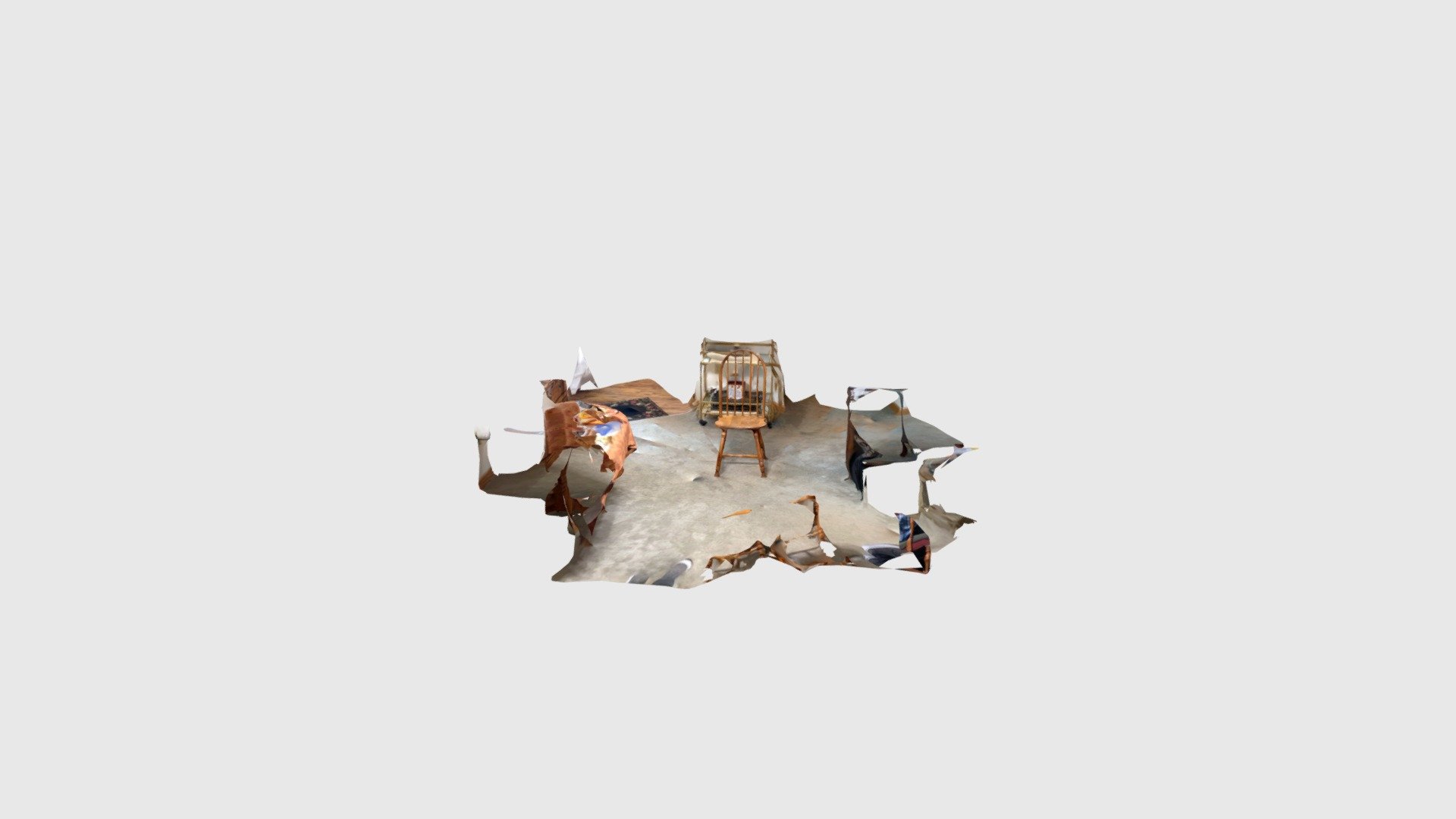 Distorted wood morph chair - Download Free 3D model by giraffeistoxic ...