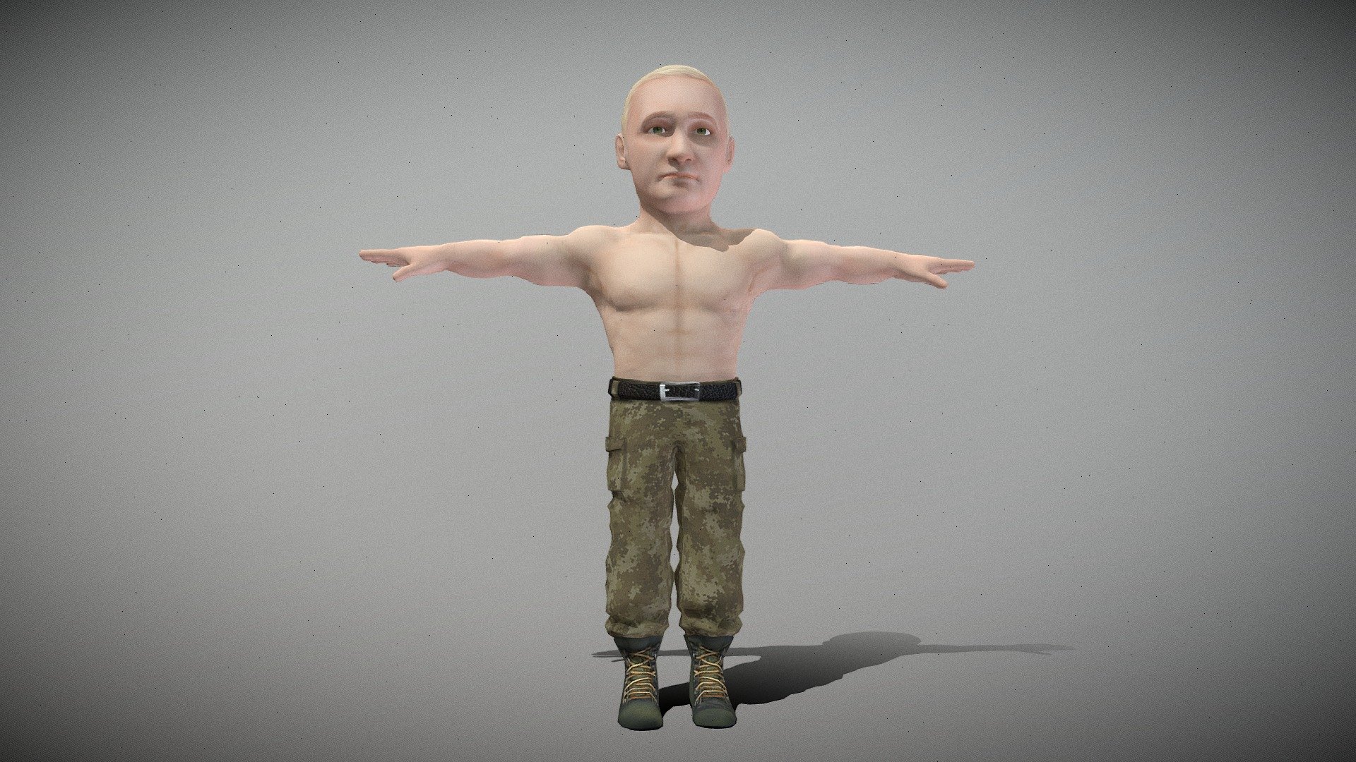 Putin - Buy Royalty Free 3D model by Zhang Shangbin ...