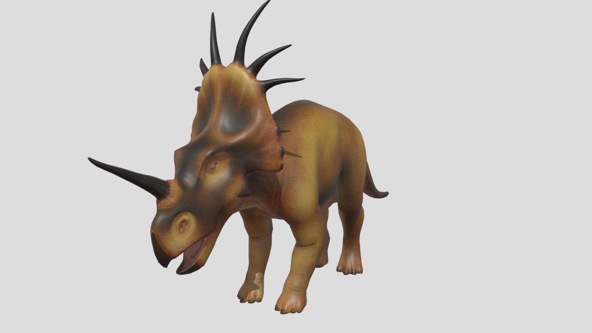 Styracosaurus - Download Free 3D model by Modbuff (@CGreature) [a8e6f7b ...