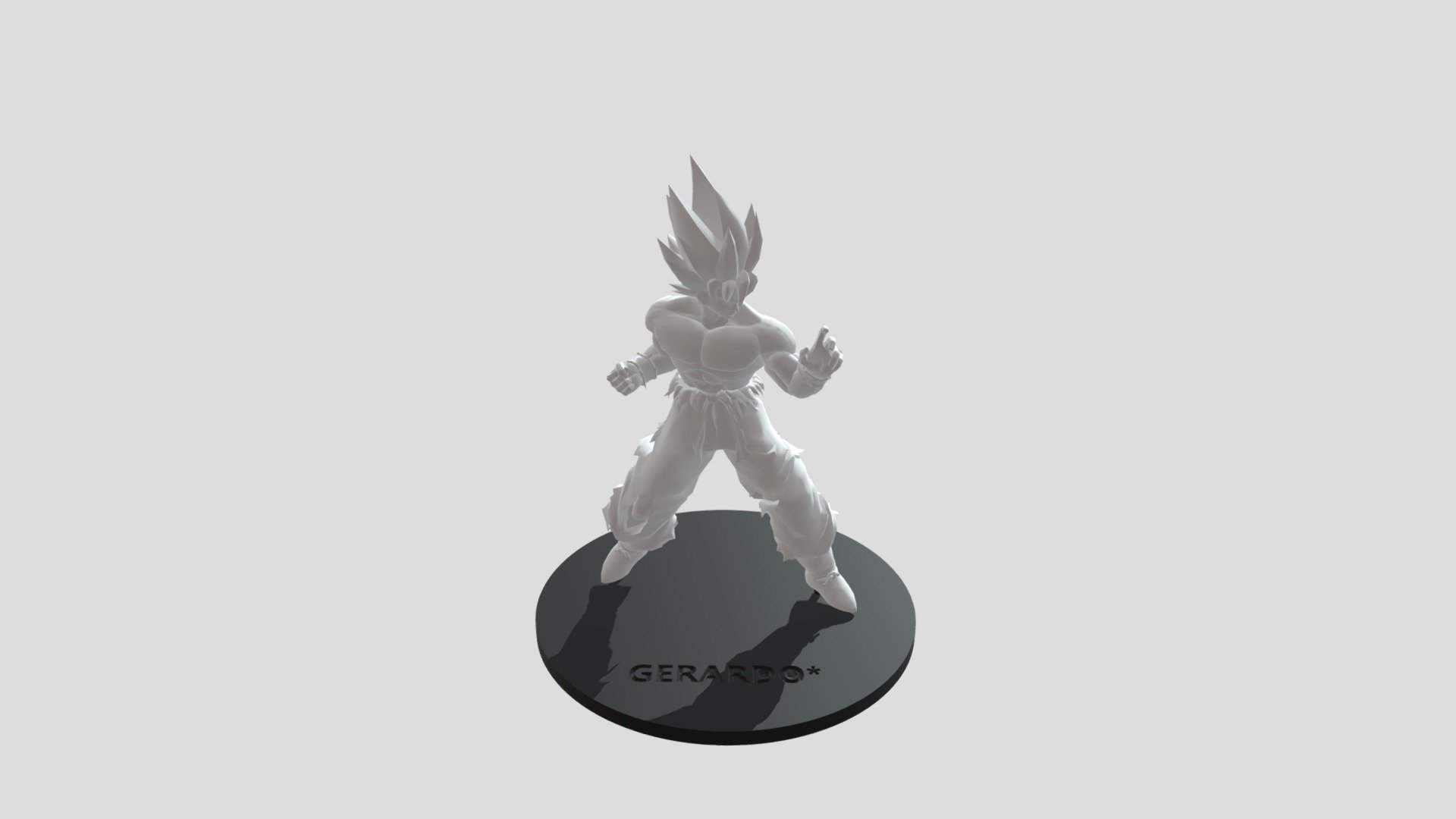 goku_ss - 3D model by gerardo200413 [a8e727e] - Sketchfab