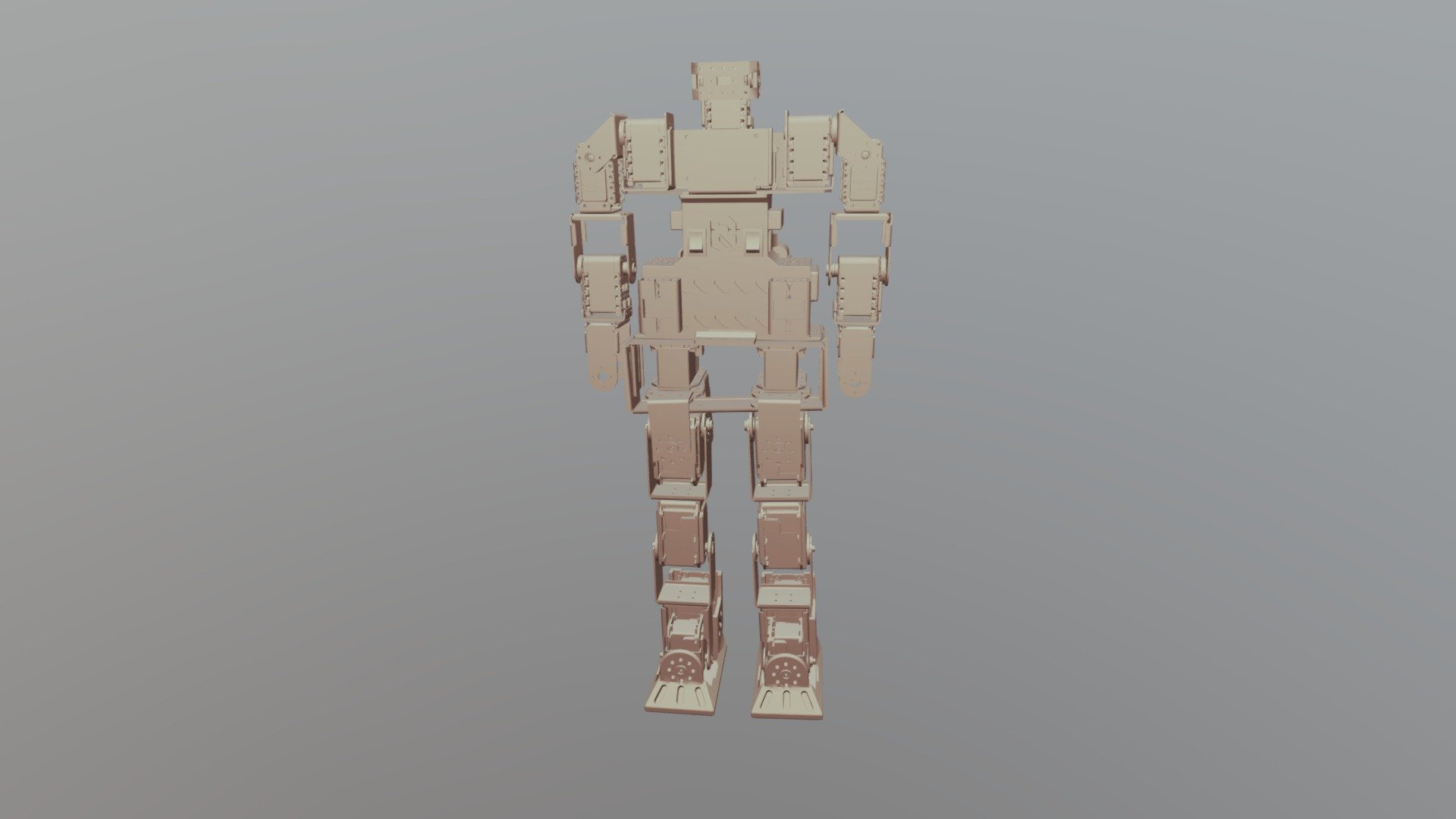 AUTOMI | Humanoid IITK - 3D model by dustycrown [a8e7420] - Sketchfab