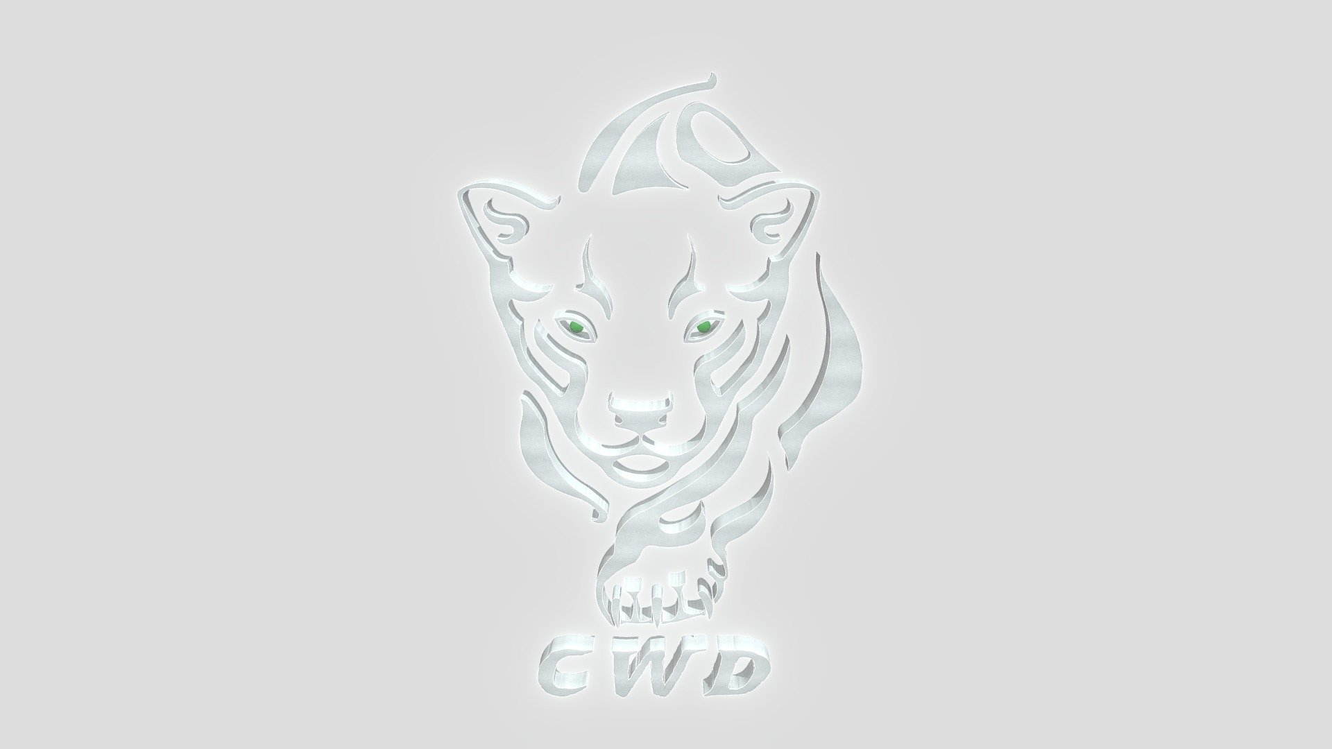 logo CWD - 3D model by chrisandsa [a8e796e] - Sketchfab