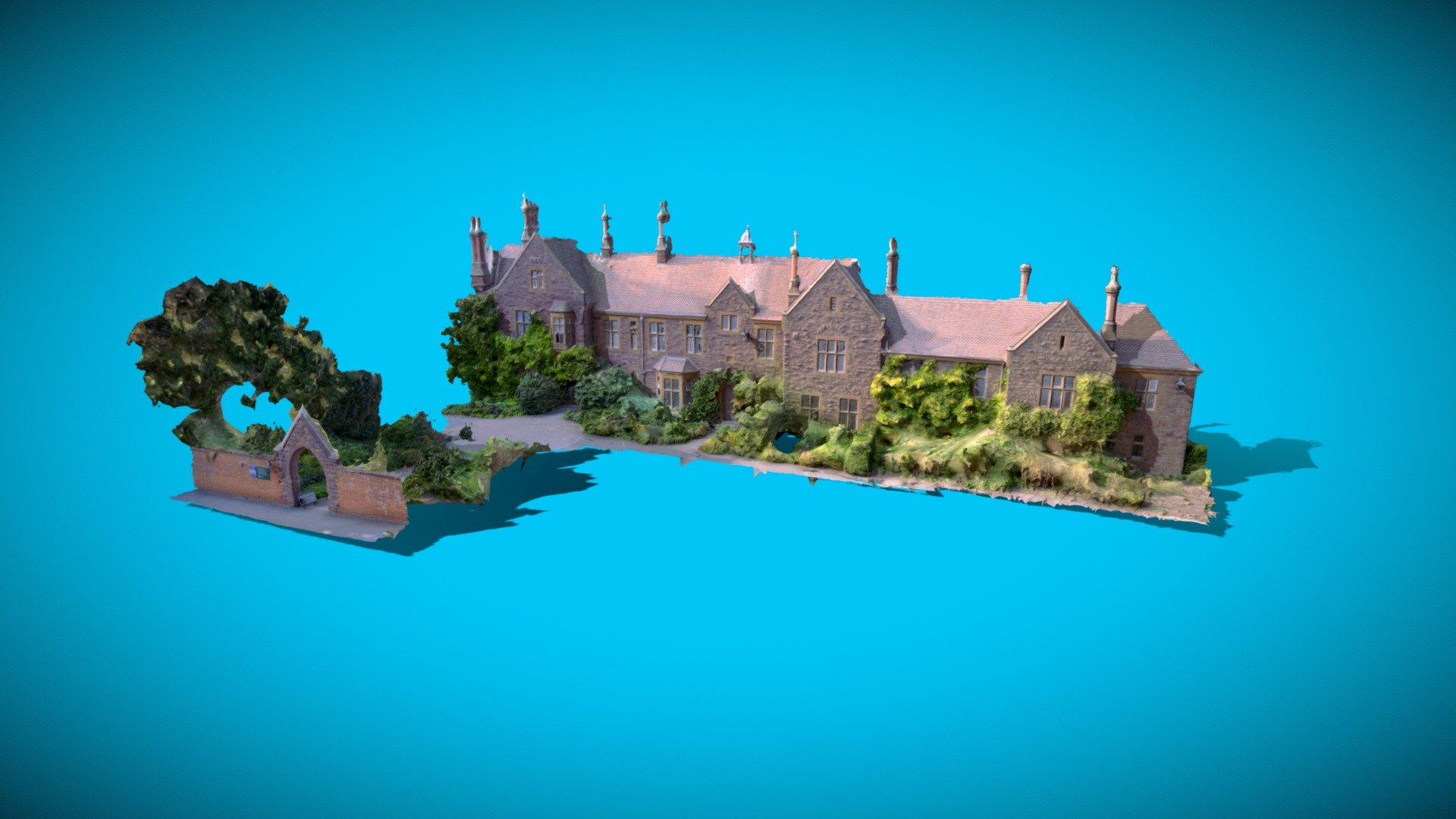 Botanic building - 3D model by Steve Flanagan (@immersive-e) [a8e802e ...