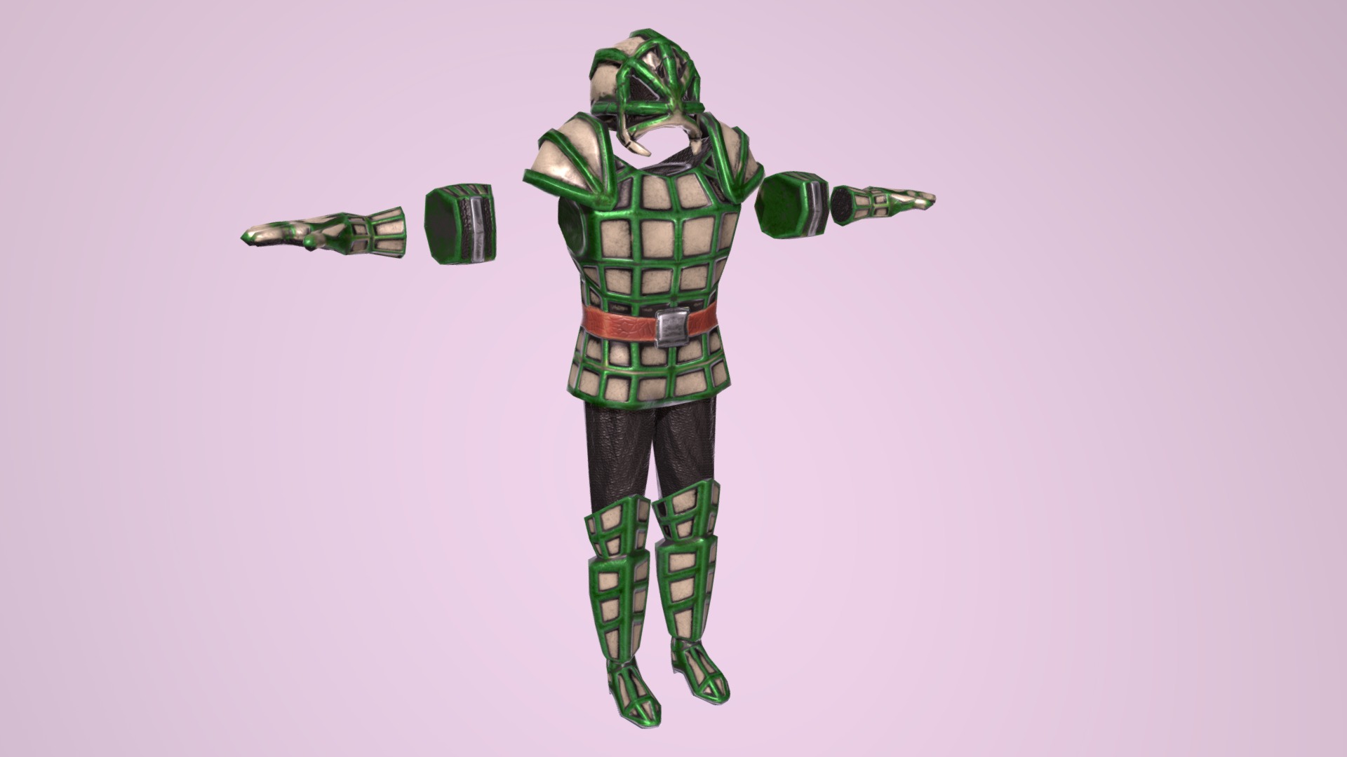 Spider Guard Armor for 'Mystic Arena' - 3D model by HumanPlanetStudio ...