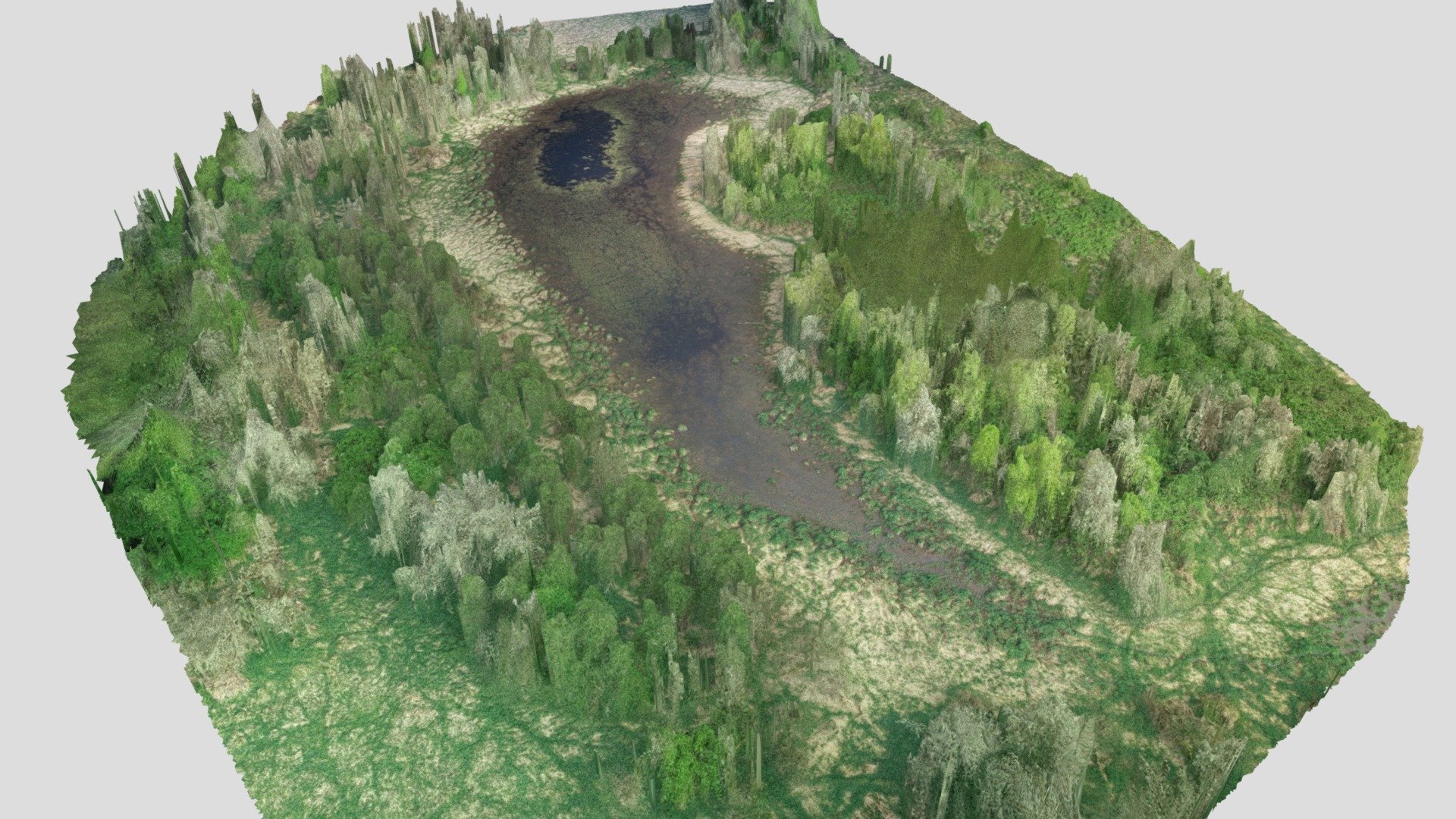 Wapato - Wetland in Fall - 3D model by ForeSight Drone Services ...
