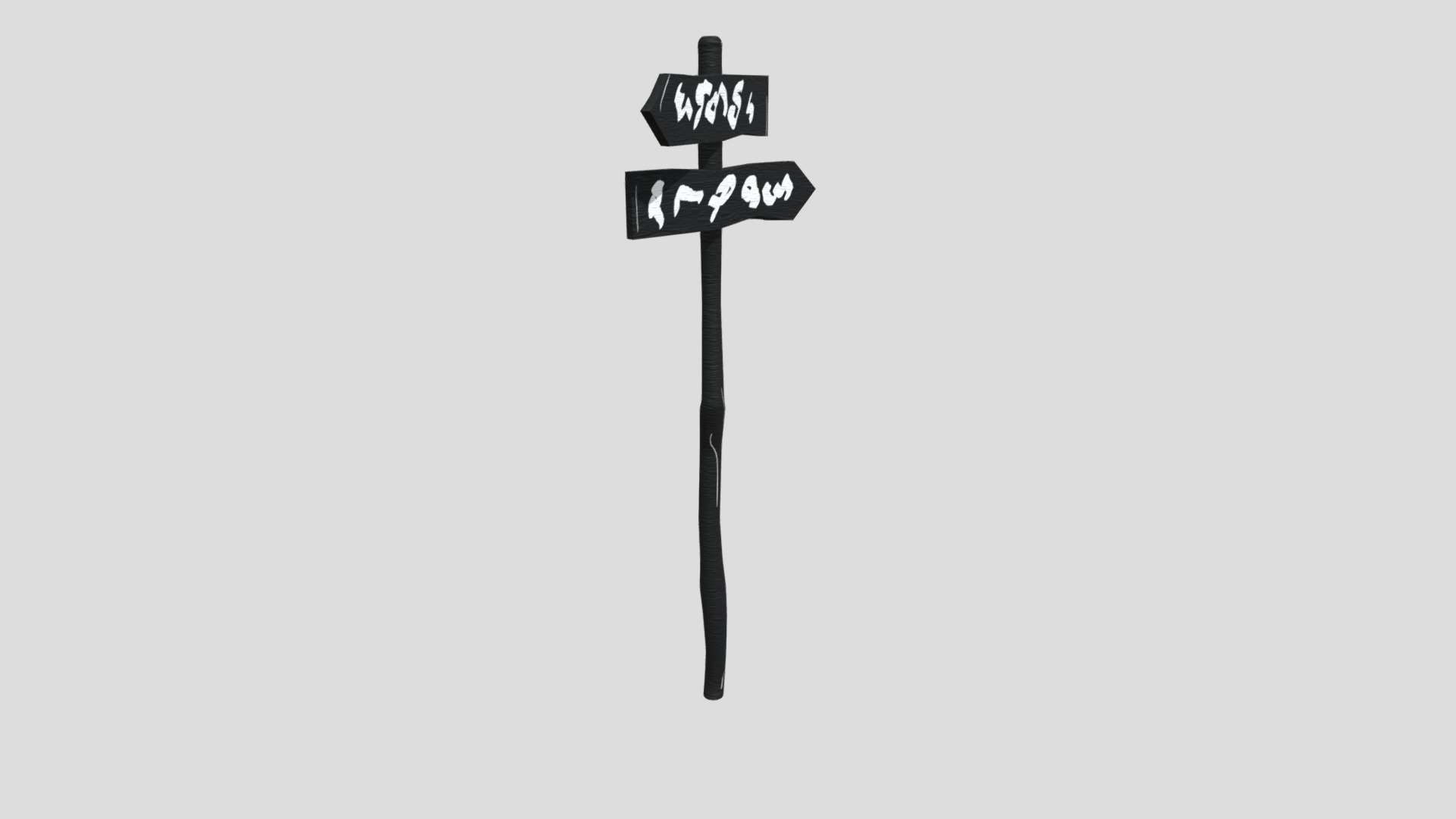 Sign Post - 3D model by Ellie Sandy (@iamlilly.pr) [a8eb004] - Sketchfab