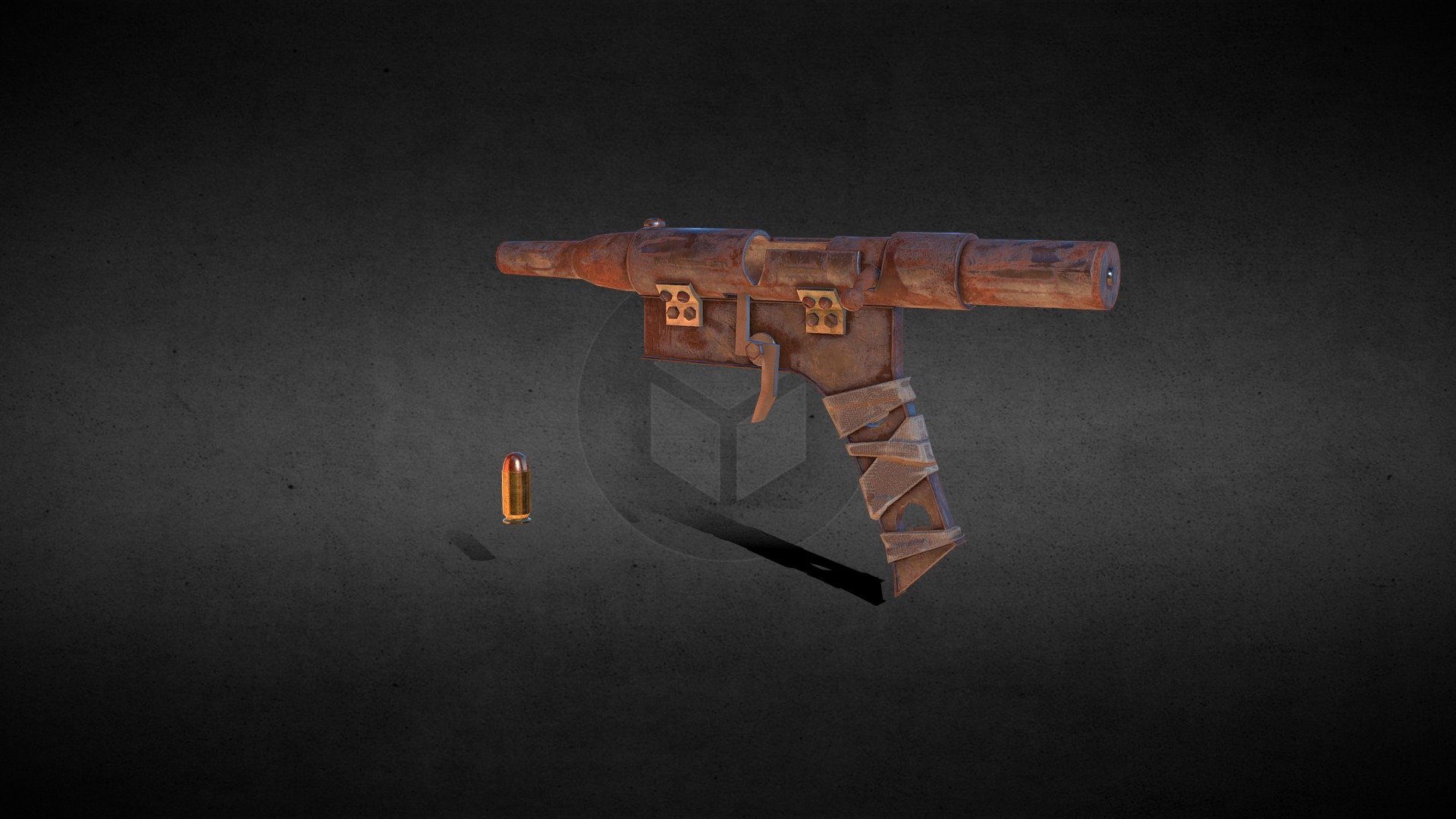 PipePistol - 3D model by Max (@MaxFeraday) [a8ec5fa] - Sketchfab