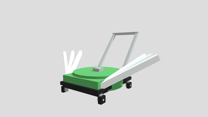 Lawnmower 3D models - Sketchfab