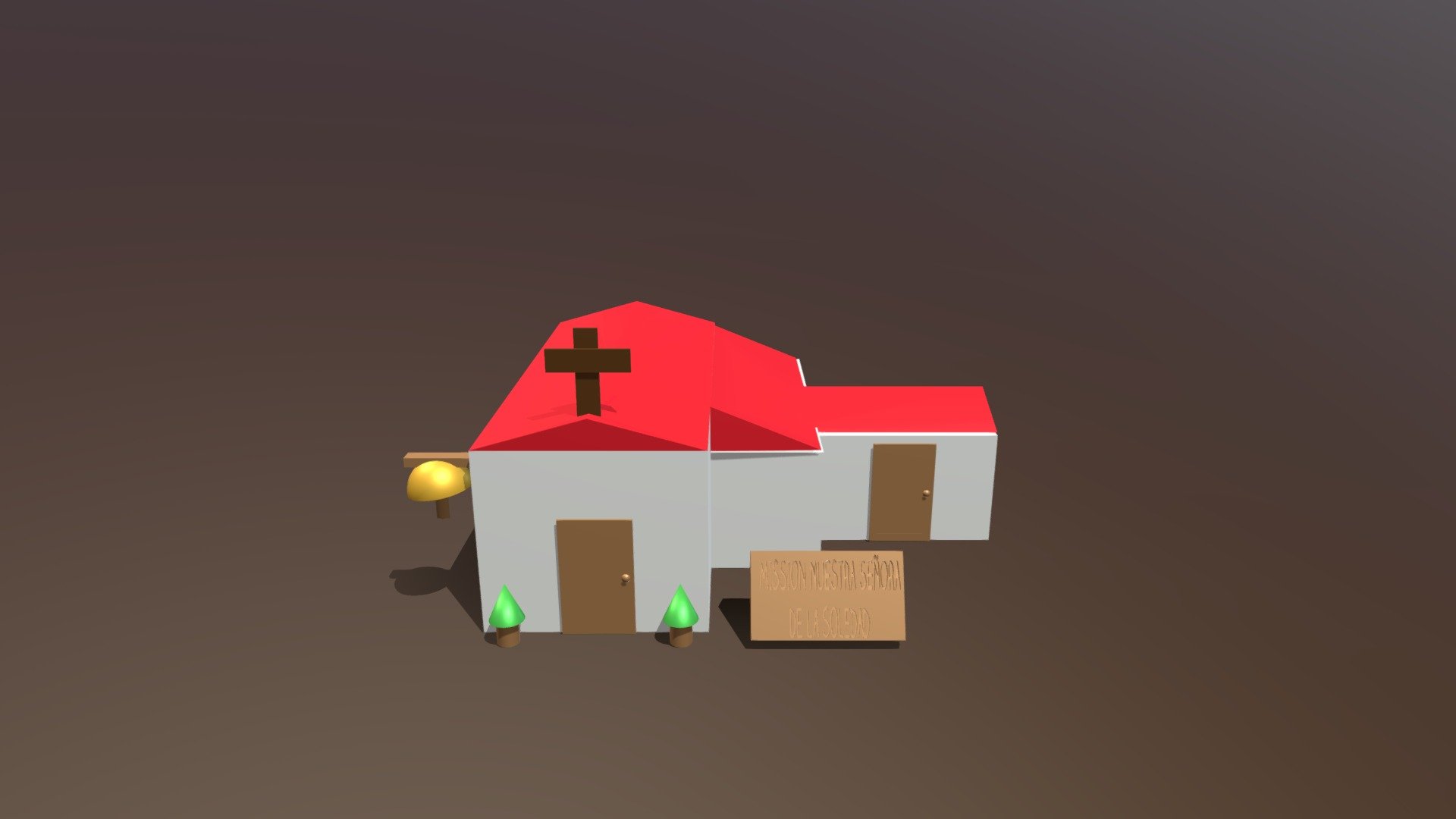 La Mission Soledad - Download Free 3D model by Chris Townsend ...