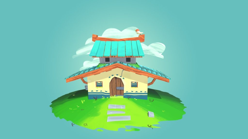 Casa low poly - 3D model by rodskvk [a8ef3a4] - Sketchfab