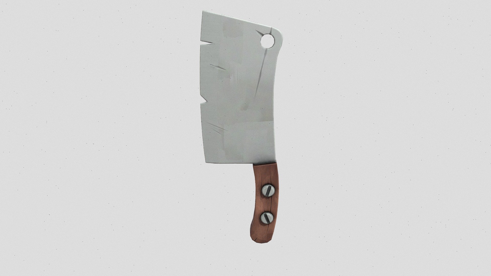 stylized Chopping Knife - 3D model by Knerten_Art [a8f028d] - Sketchfab