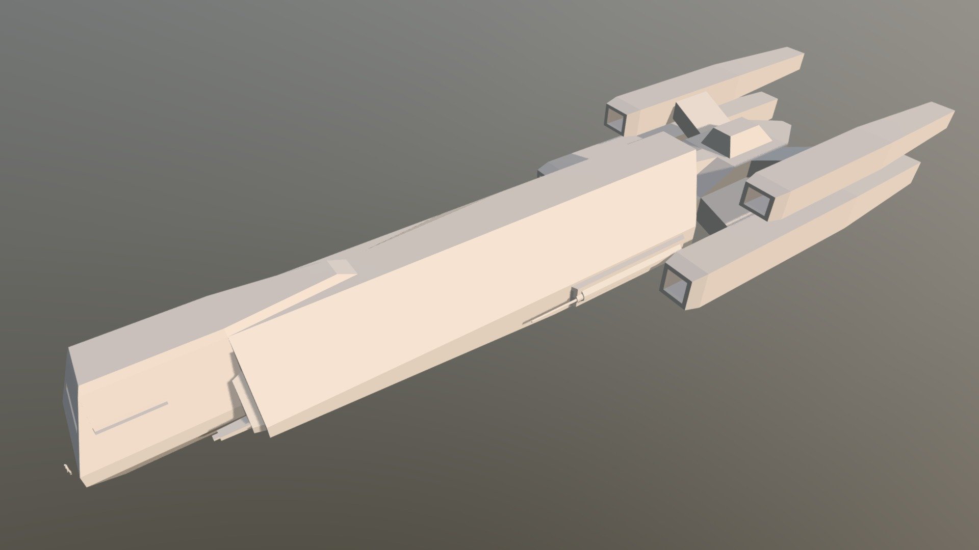 Bravestar Frigate - 3D model by calicocody [a8f3a02] - Sketchfab