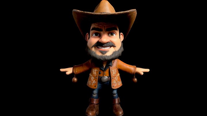 Cowboy 3D models - Sketchfab