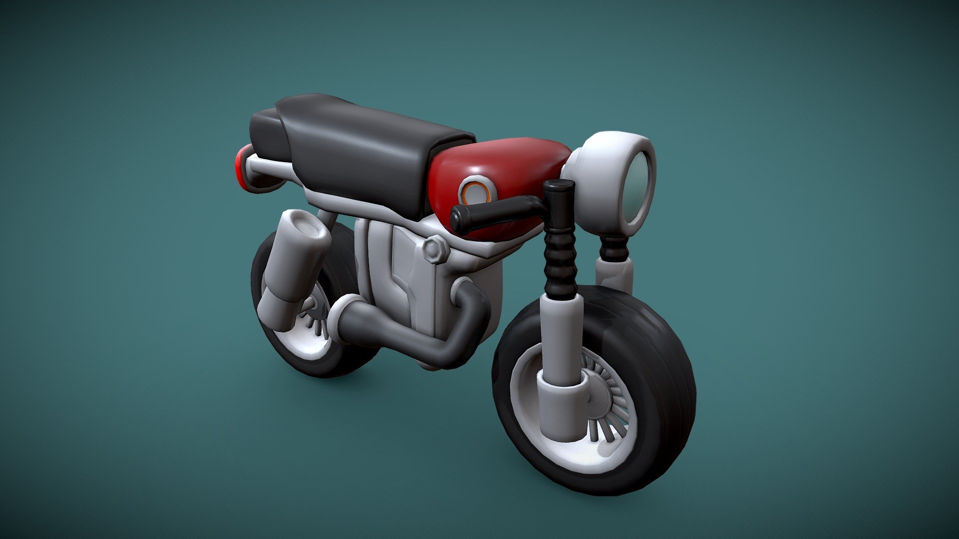 Bike stylized - Buy Royalty Free 3D model by mahdikhodadadi_i [a8f4490 ...