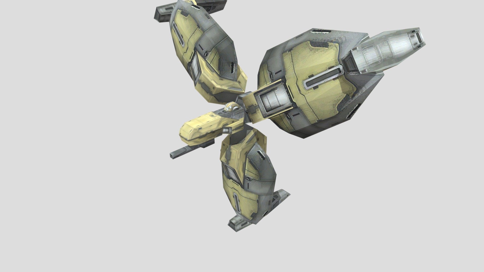 Star Fox Assault - Venomian Heavy Fighter - Download Free 3D model by ...