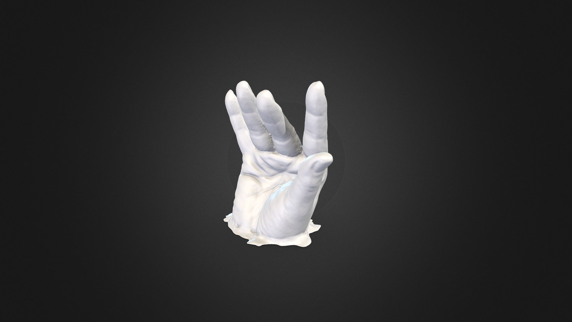 Delicate Hand - 3D model by iMakr Studio (@iMakrStudio) [a8f6520 ...