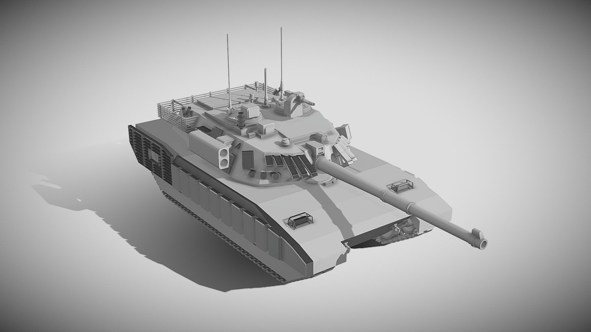 North Korea's M2020 MBT (WIP) - 3D model by EXcalibur117 [a8f6d65 ...
