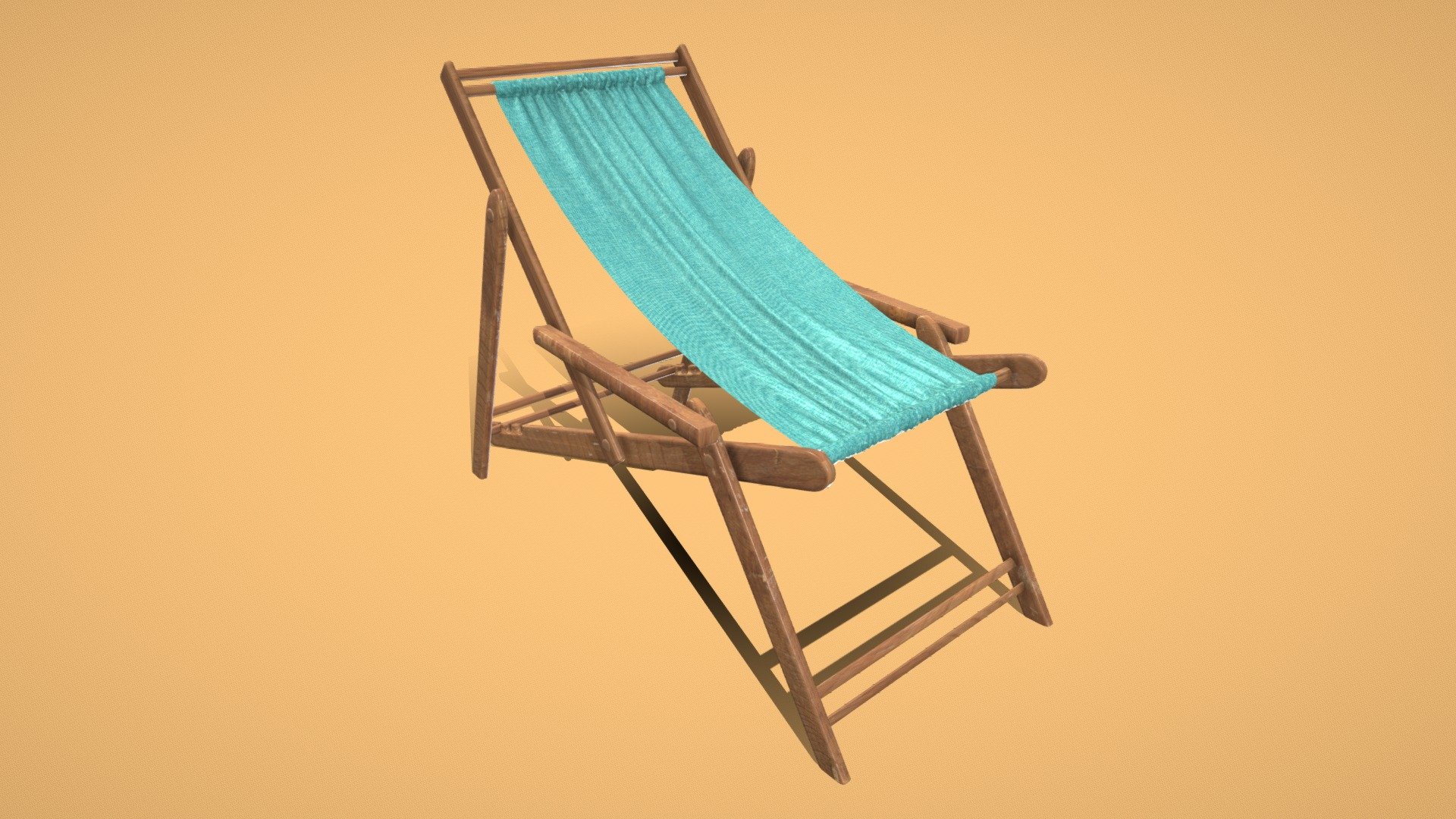Beach Chair - 3D model by Sakib_Khondaker [a8f7013] - Sketchfab