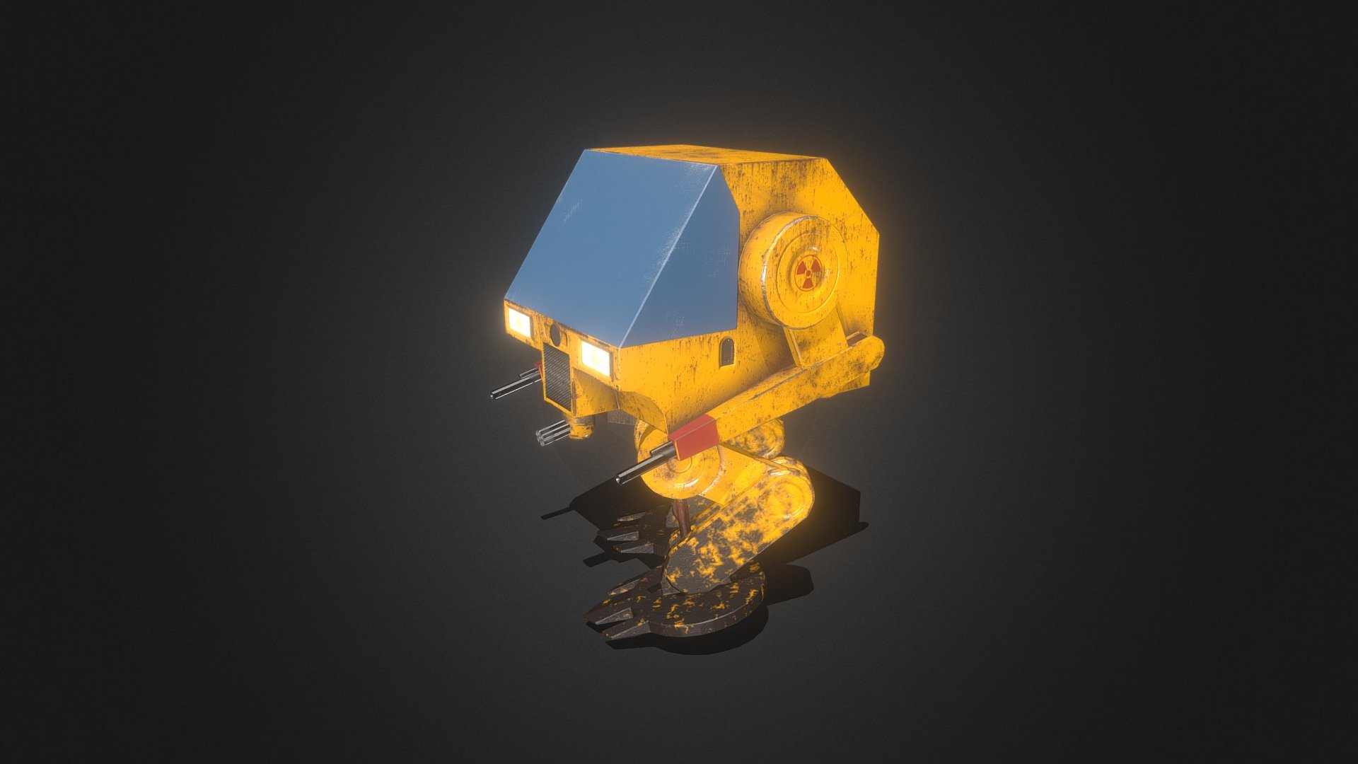 XM-2000 Mech - Download Free 3D model by reyhael [a8f74ba] - Sketchfab