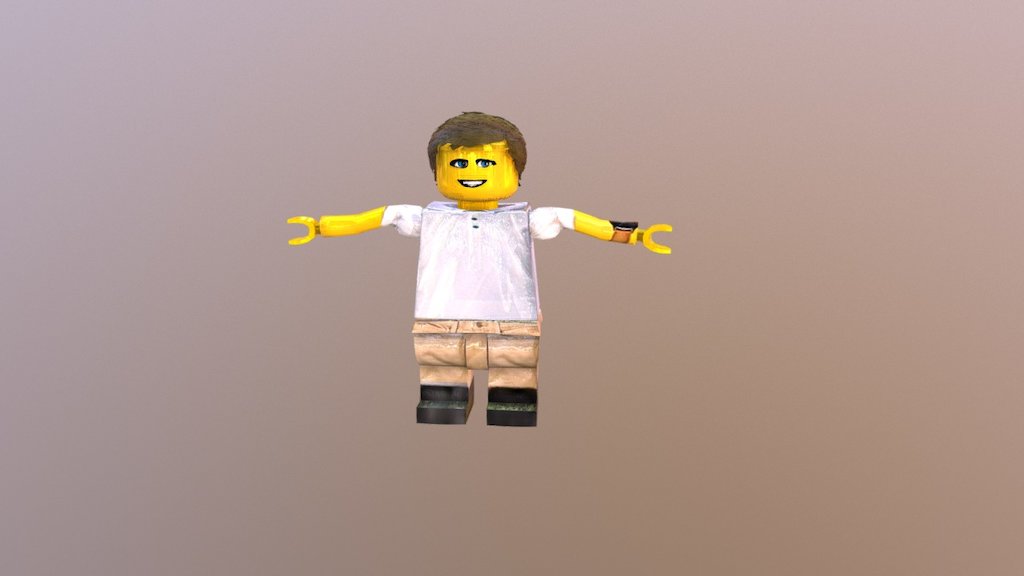 Lego Tom - 3D model by Will Quah (@willquah) [a8f761e] - Sketchfab