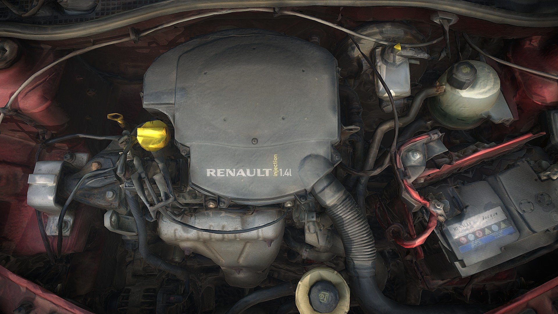Engine Renault Sandero / Dacia - Buy Royalty Free 3D model by Foto ...