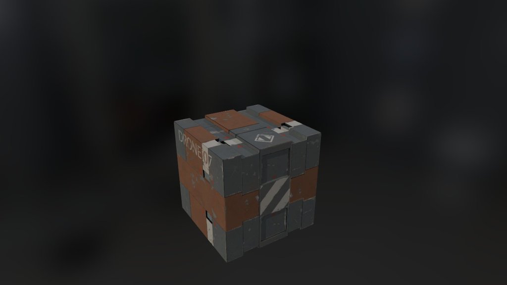 Box Drone - 3D model by Archie Whitehead (@archiewhitehead) [a8f7bb5 ...