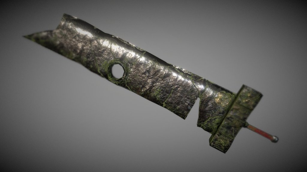 Old Sword - 3D model by Roberto Téllez (@robert95) [a8f9496] - Sketchfab