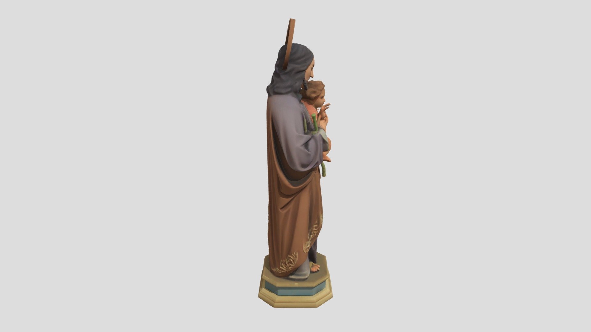 St Joseph - 3D model by Ralpuke [a8fbf74] - Sketchfab
