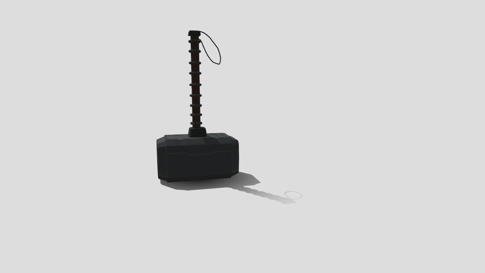 mjolnir - 3D model by Nathaliagomes [a8fcc64] - Sketchfab