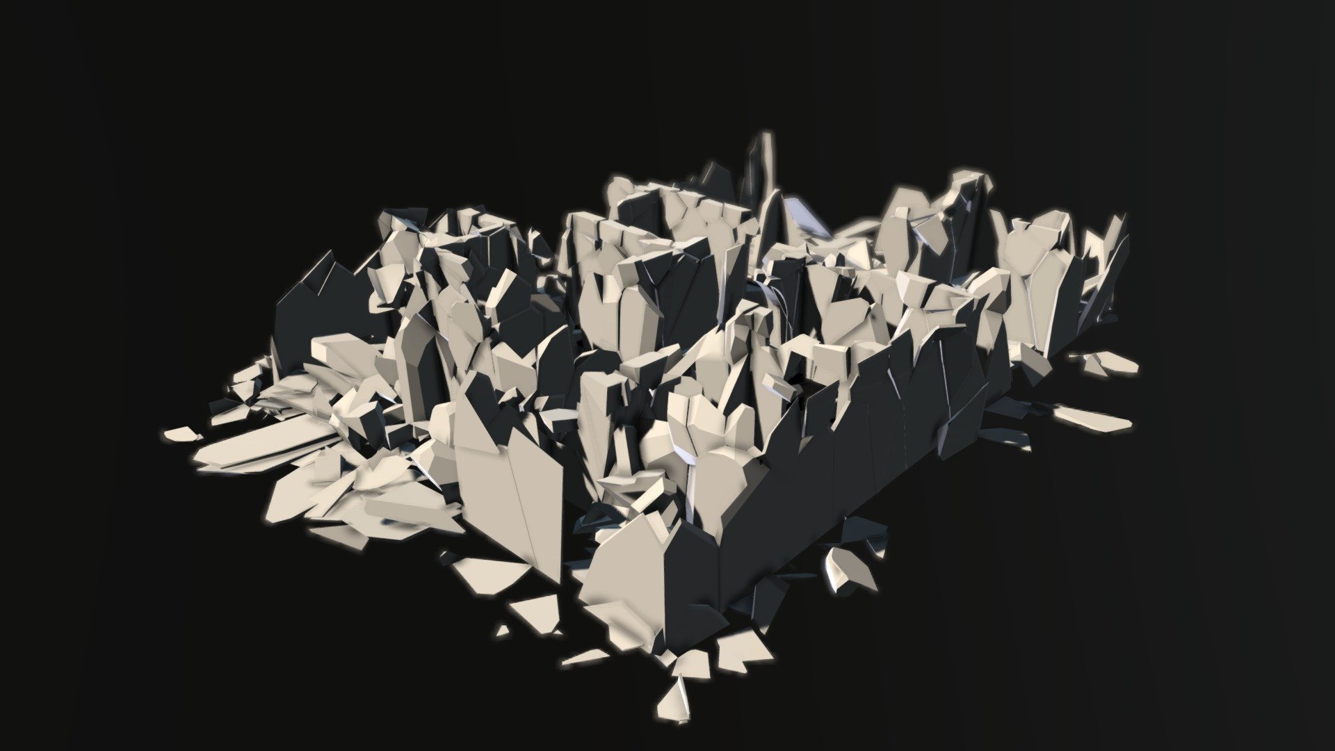 building fall down - 3D model by Virtua Con (@virtuaCon) [a8fd199 ...