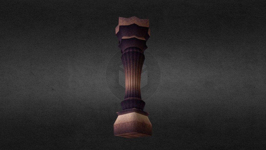fancy pillar - Download Free 3D model by supaluci [a8fdb23] - Sketchfab