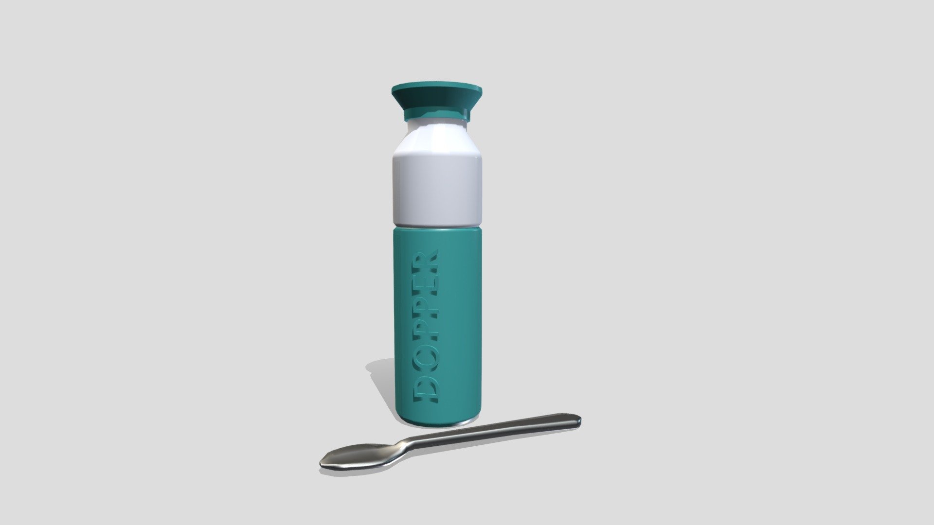 Texture study (Dopper and spoon) - 3D model by Boochii [a8ff2e1 ...