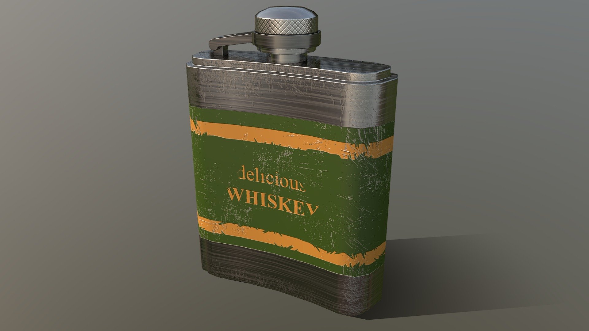 Flask - Download Free 3D model by zoging [a9007d4] - Sketchfab