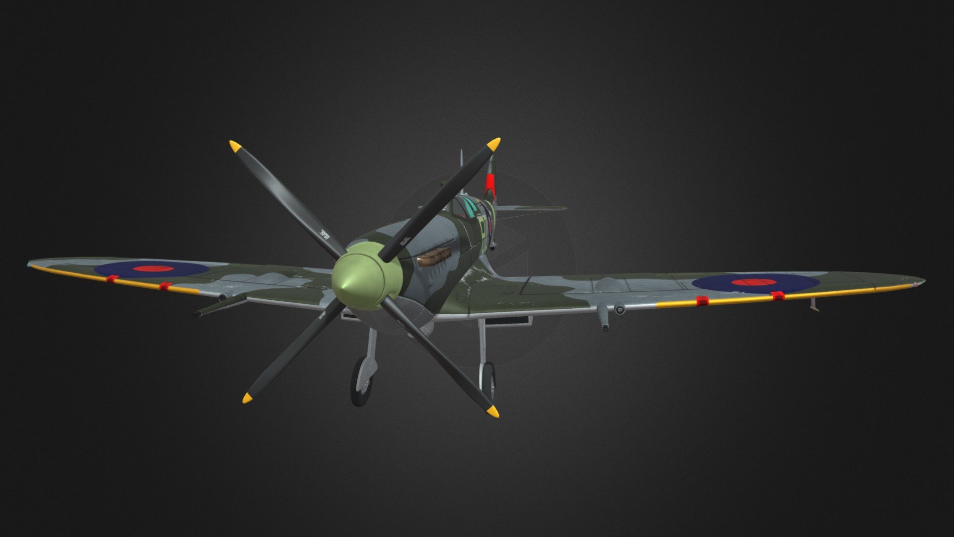 Supermarine Spitfire Mk IX - 3D model by TonyAnima Projects ...