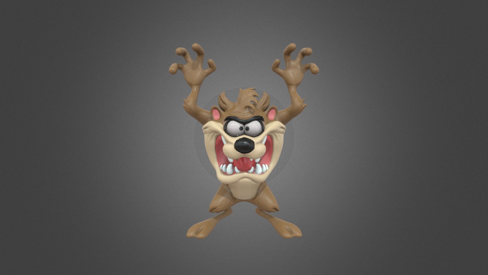 Taz demon - 3D model by tricon1000 [a902289] - Sketchfab