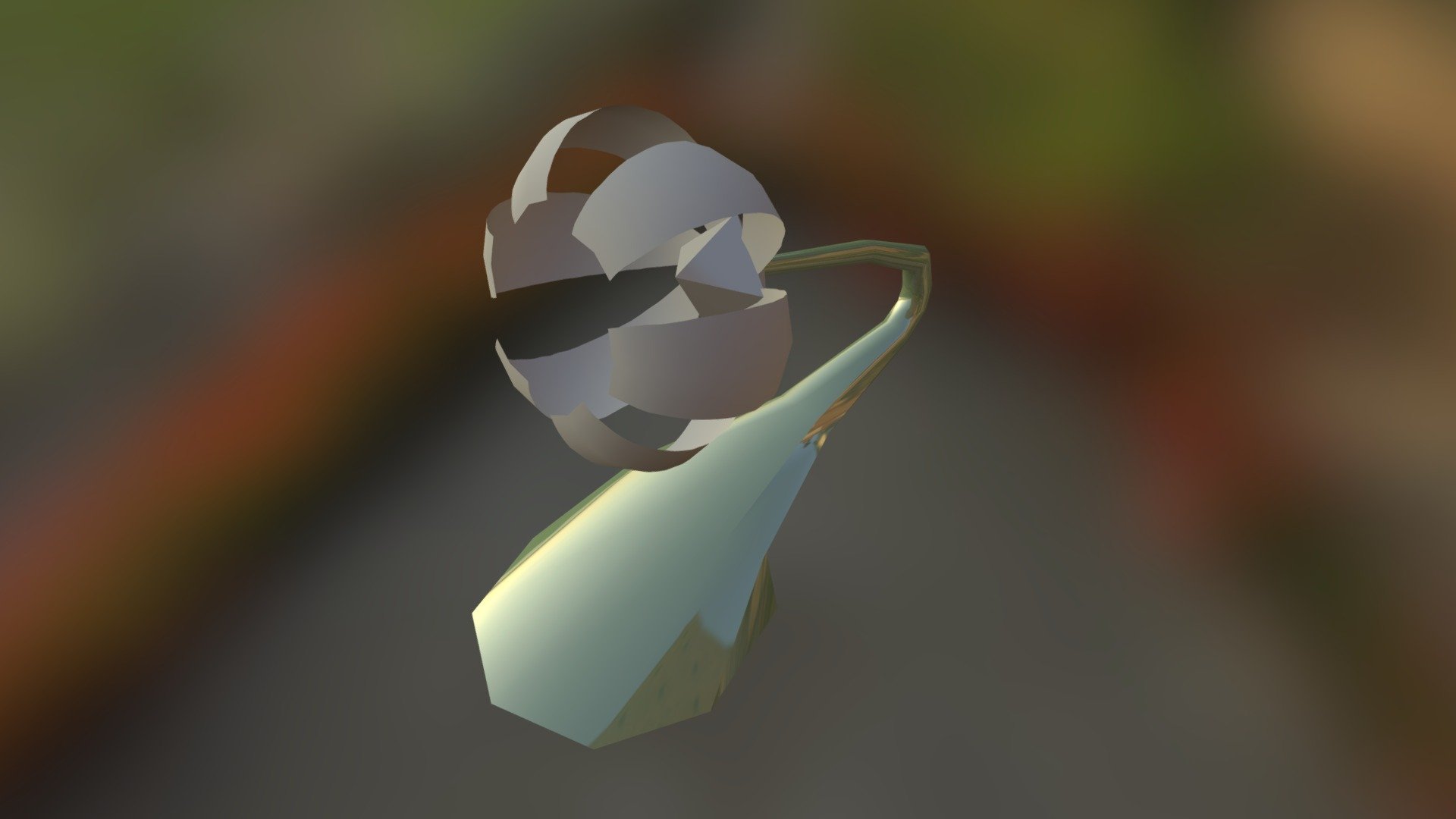 low-poly sci-fi flower - 3D model by g4 [a90278c] - Sketchfab