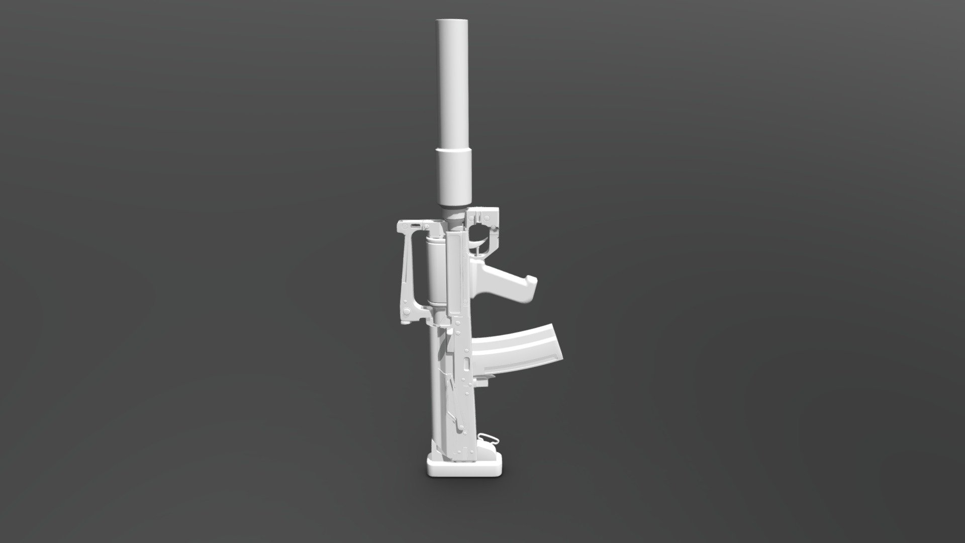 Groza mid poly - 3D model by Kickr Technology (@kickrtech2021) [a903133 ...