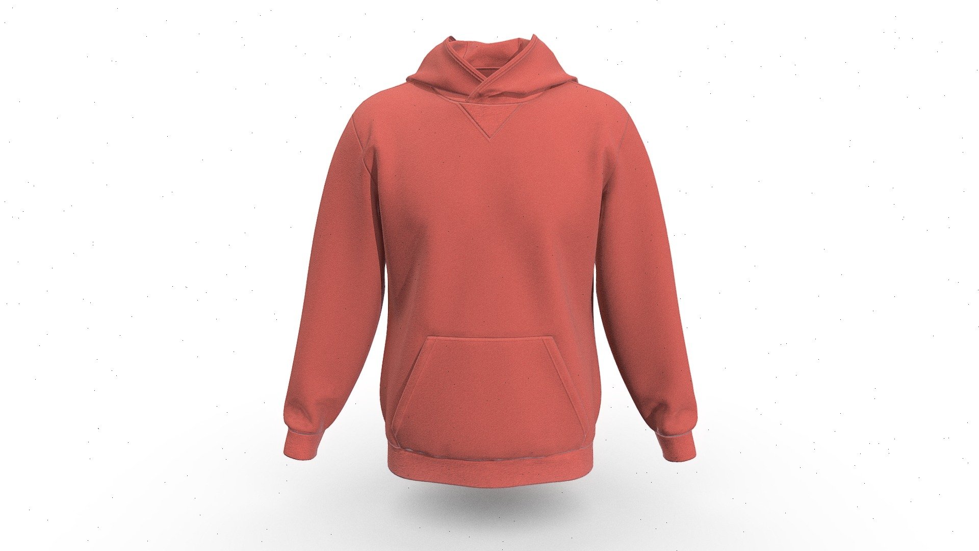 Men Fashion Hooded Sweatshirt - Buy Royalty Free 3D model by ...