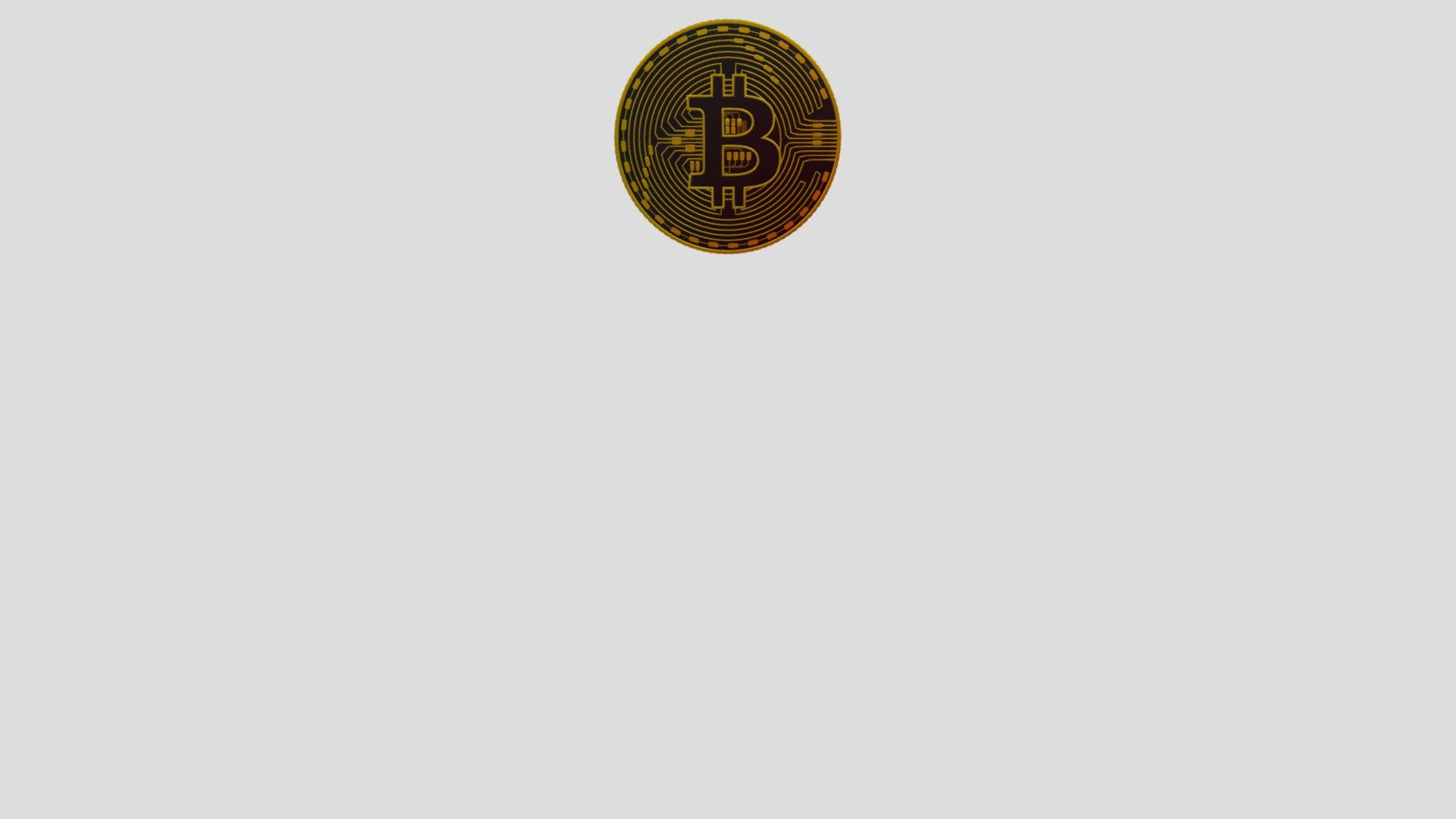 Bitcoin - 3D model by i.dacevic [a903e0a] - Sketchfab