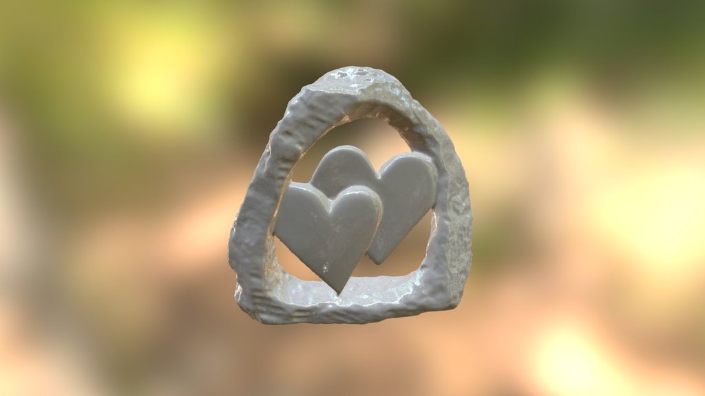 Hearts- Low - 3D model by BlooperBlooper [a90489b] - Sketchfab