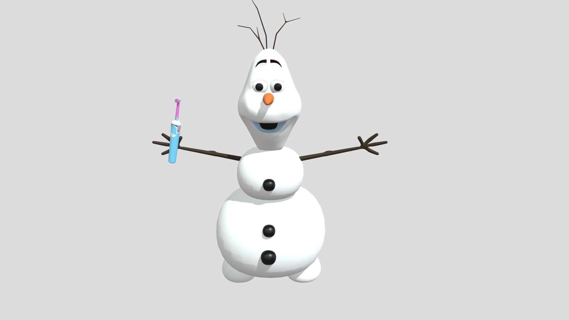 Dancing Olaf - 3D model by twilighthall83 [a904f26] - Sketchfab