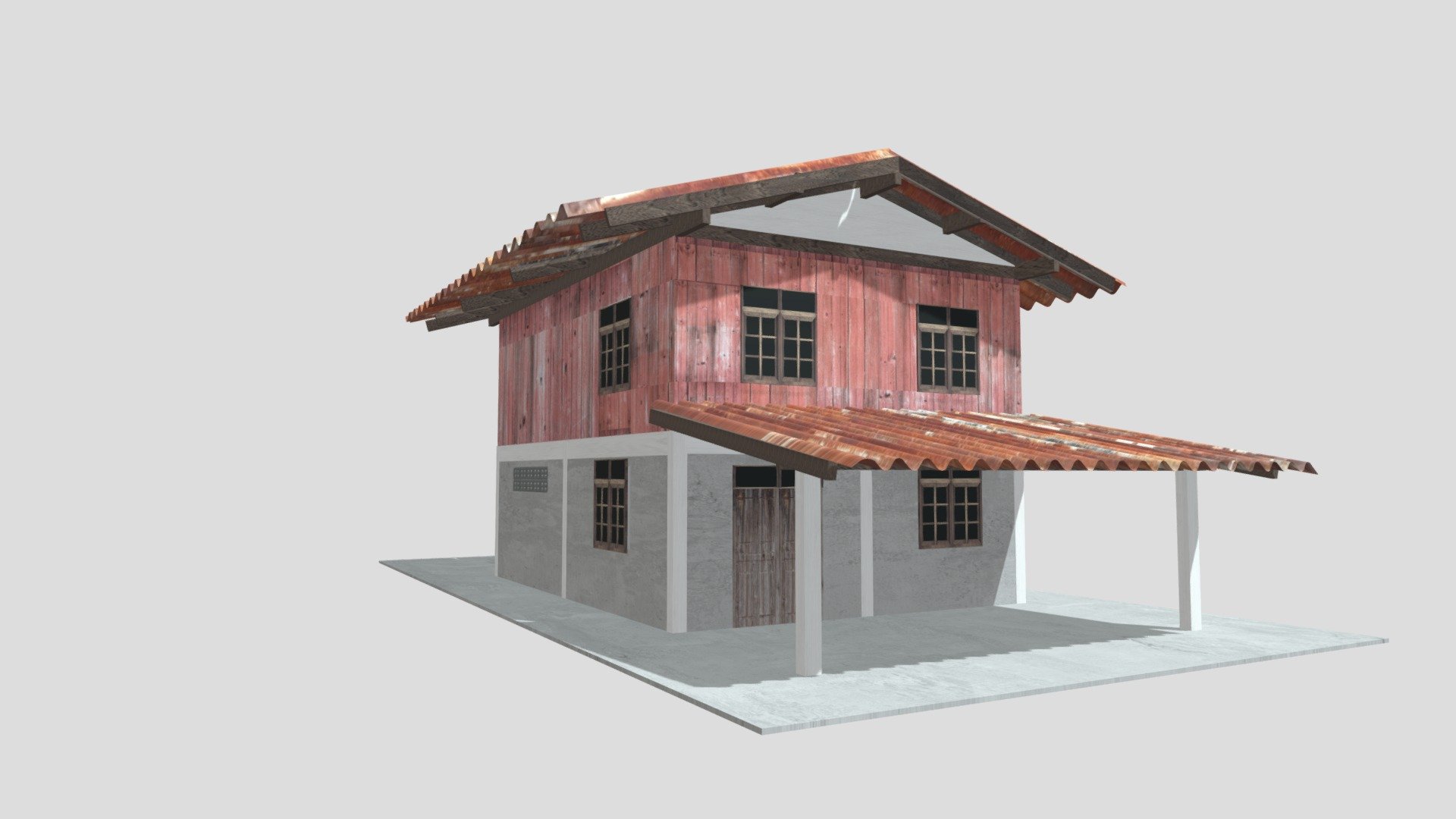 Thai House - 3D model by PleumRCBY (@pleum.rcby) [a9054ab] - Sketchfab
