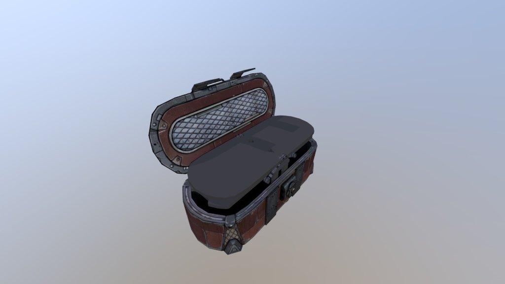 Borderlands Red Chest - 3D model by draco9898 [a906d44] - Sketchfab