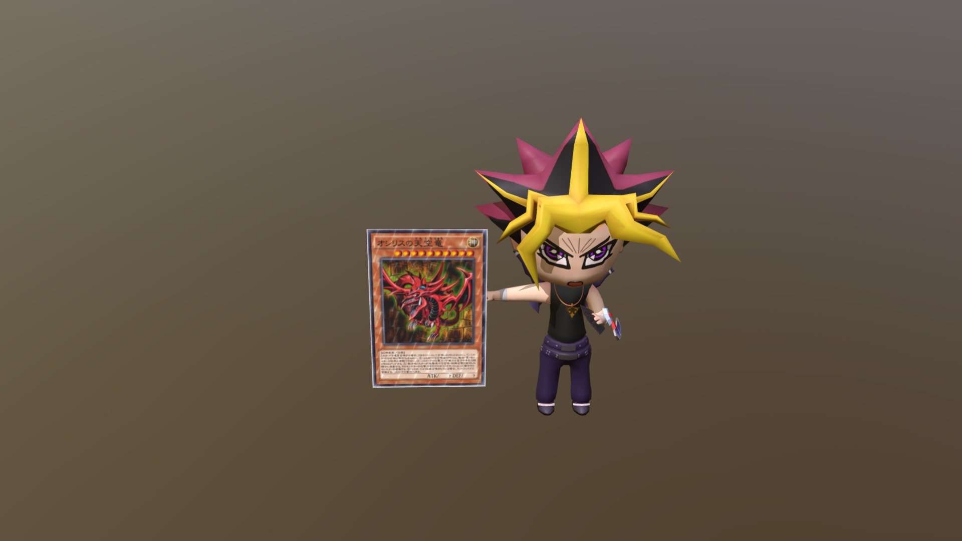 Yugi Pose 3 - 3D model by Heng.Wee.Yang [a9077fe] - Sketchfab