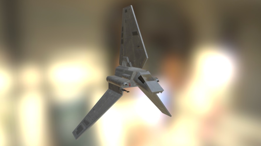 Imperial Shuttle - Download Free 3D model by GageCriscione [a907f22 ...