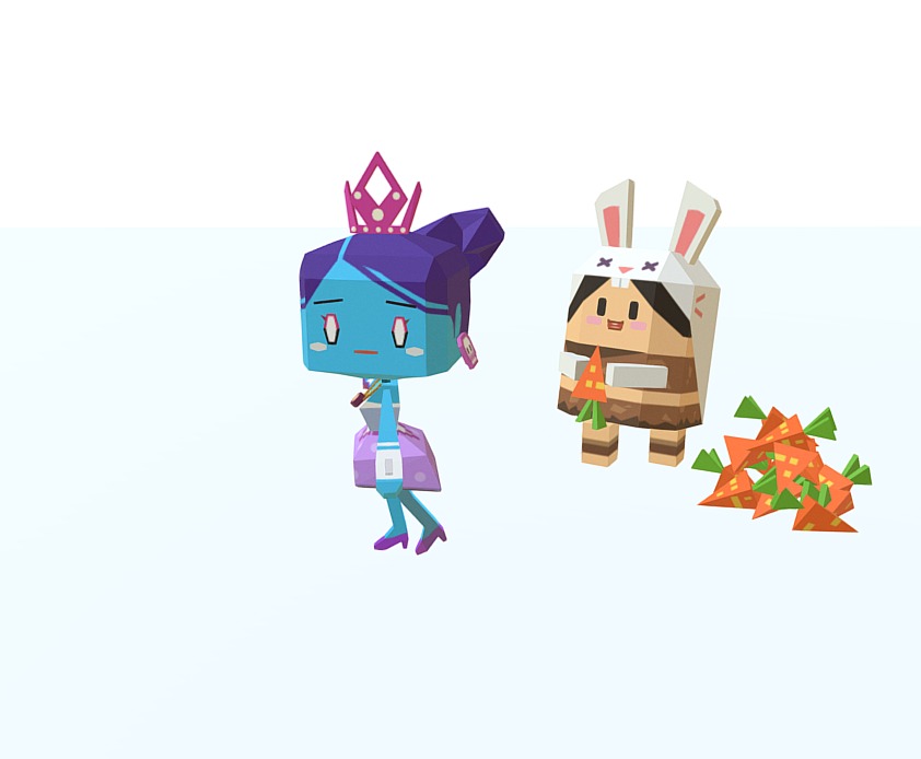 Cubie Adventure - LUCY & LULU - 3D model by unit5 [a9087af] - Sketchfab