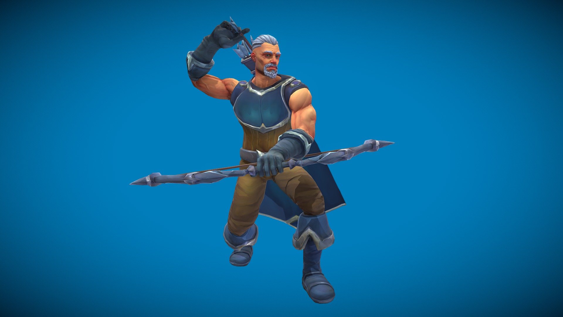 Stylized Human Male Archer(Outfit) - 3D model by N-hance Studio ...