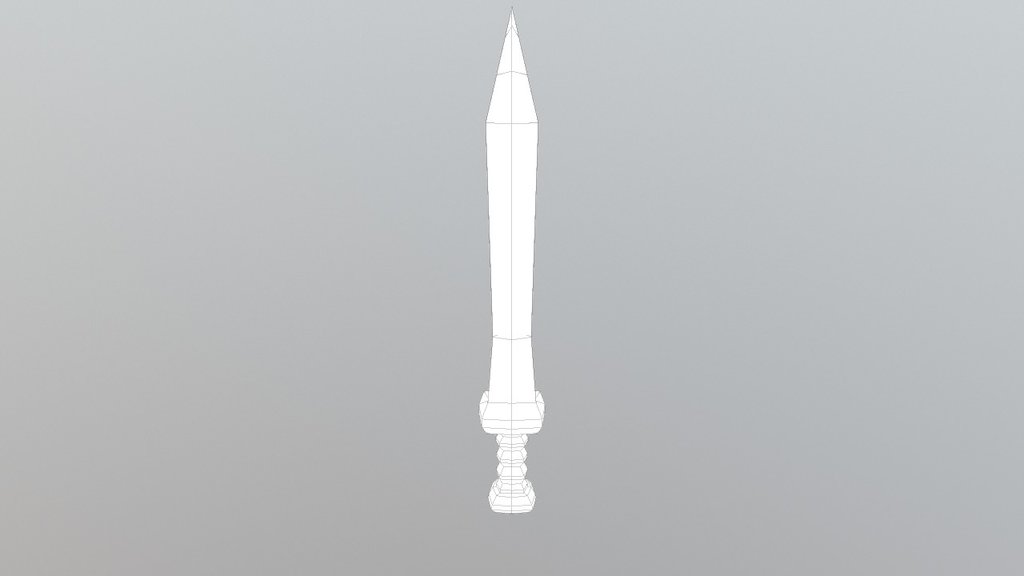 Roman Gladius - 3D model by SamMonahan [a909ff5] - Sketchfab